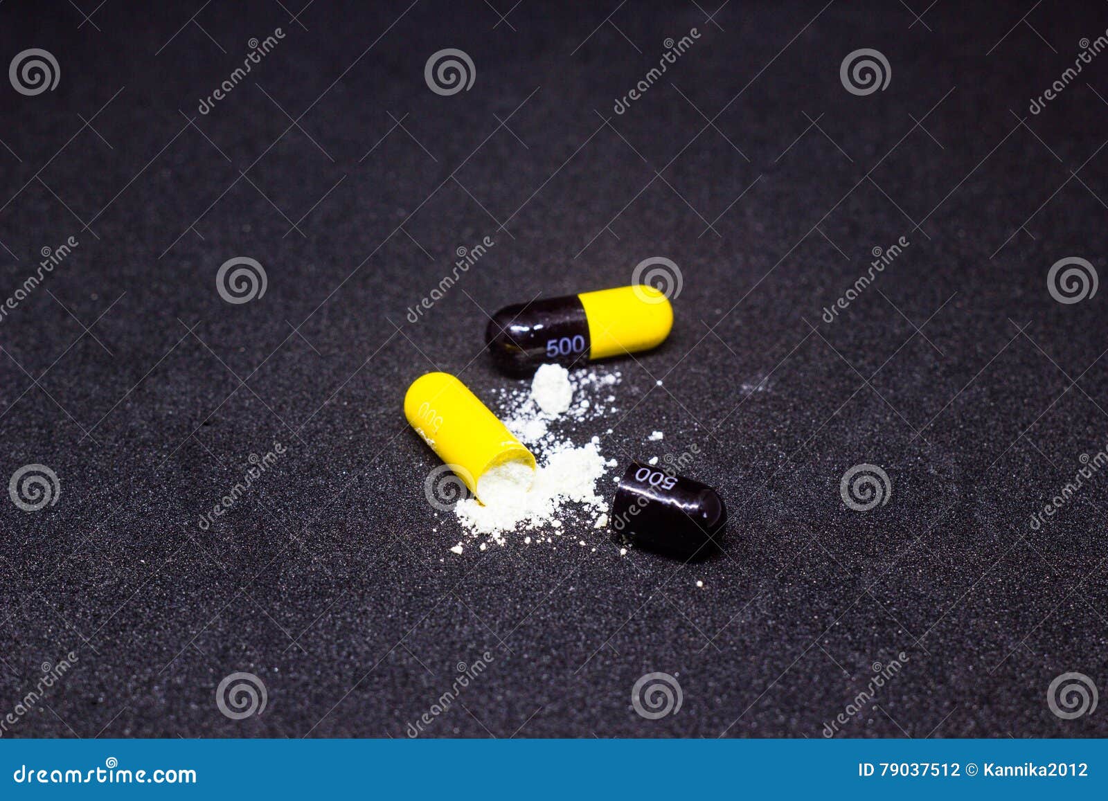 Drug capsule. stock photo. Image of drugs, pharmaceutical - 79037512