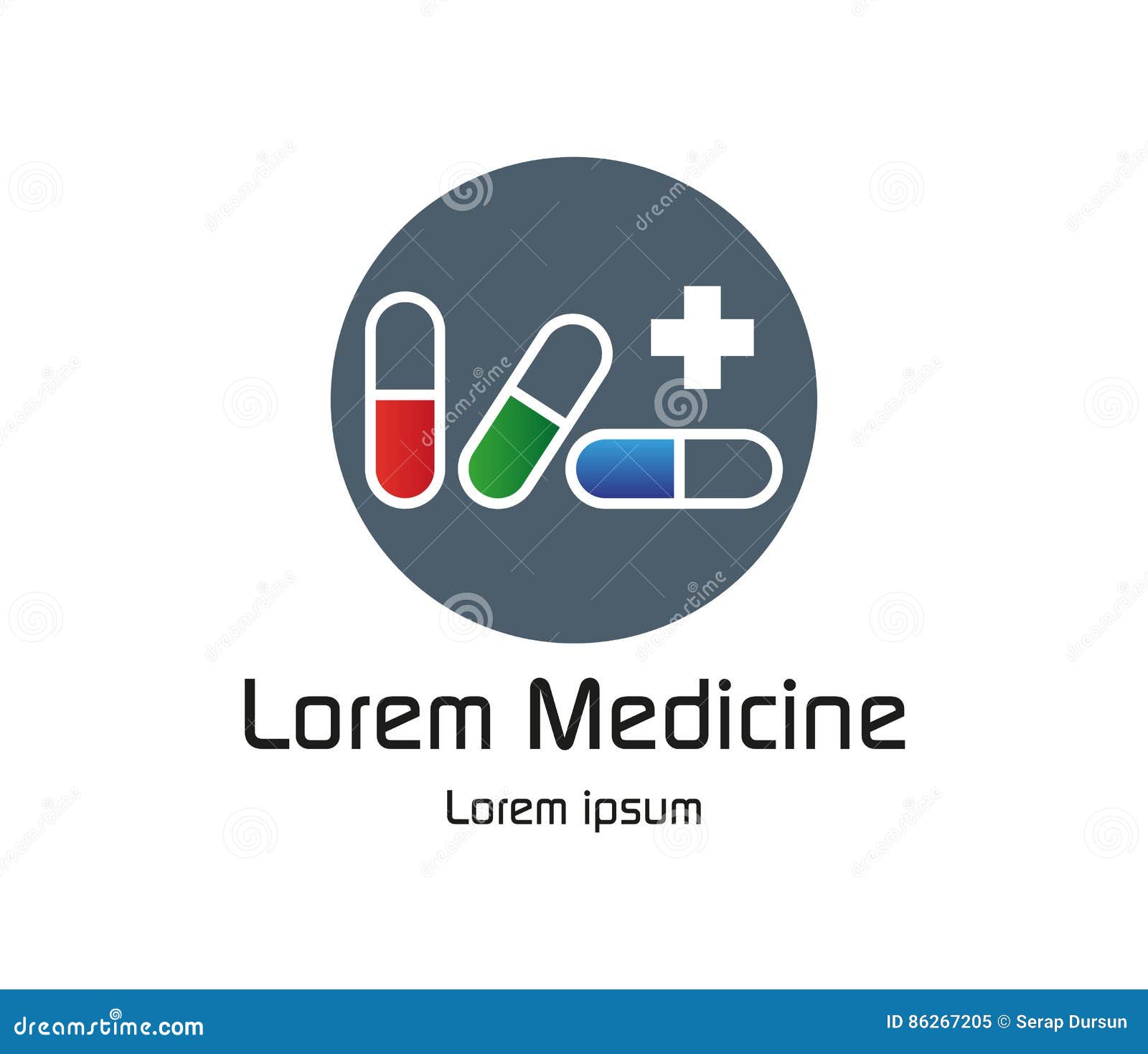 Drug Capsule Logo Design stock illustration. Illustration of clinic ...