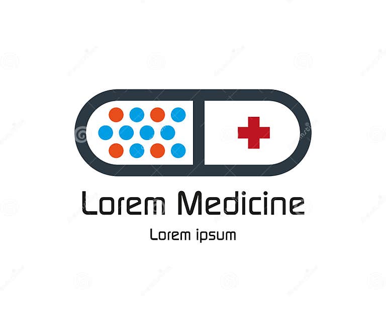 Drug Capsule Logo Design editorial image. Illustration of graphic ...