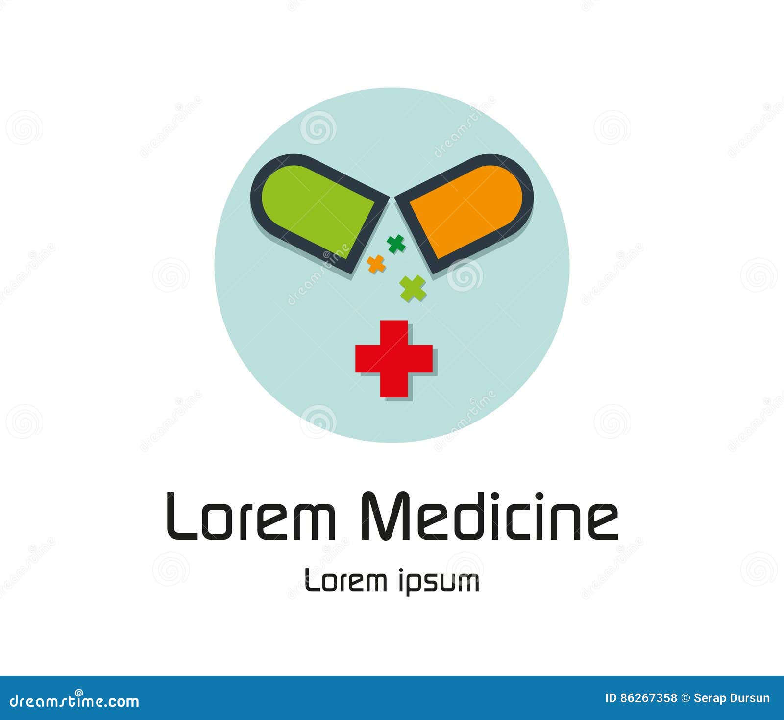 Drug Capsule Logo Design editorial stock photo. Illustration of health ...