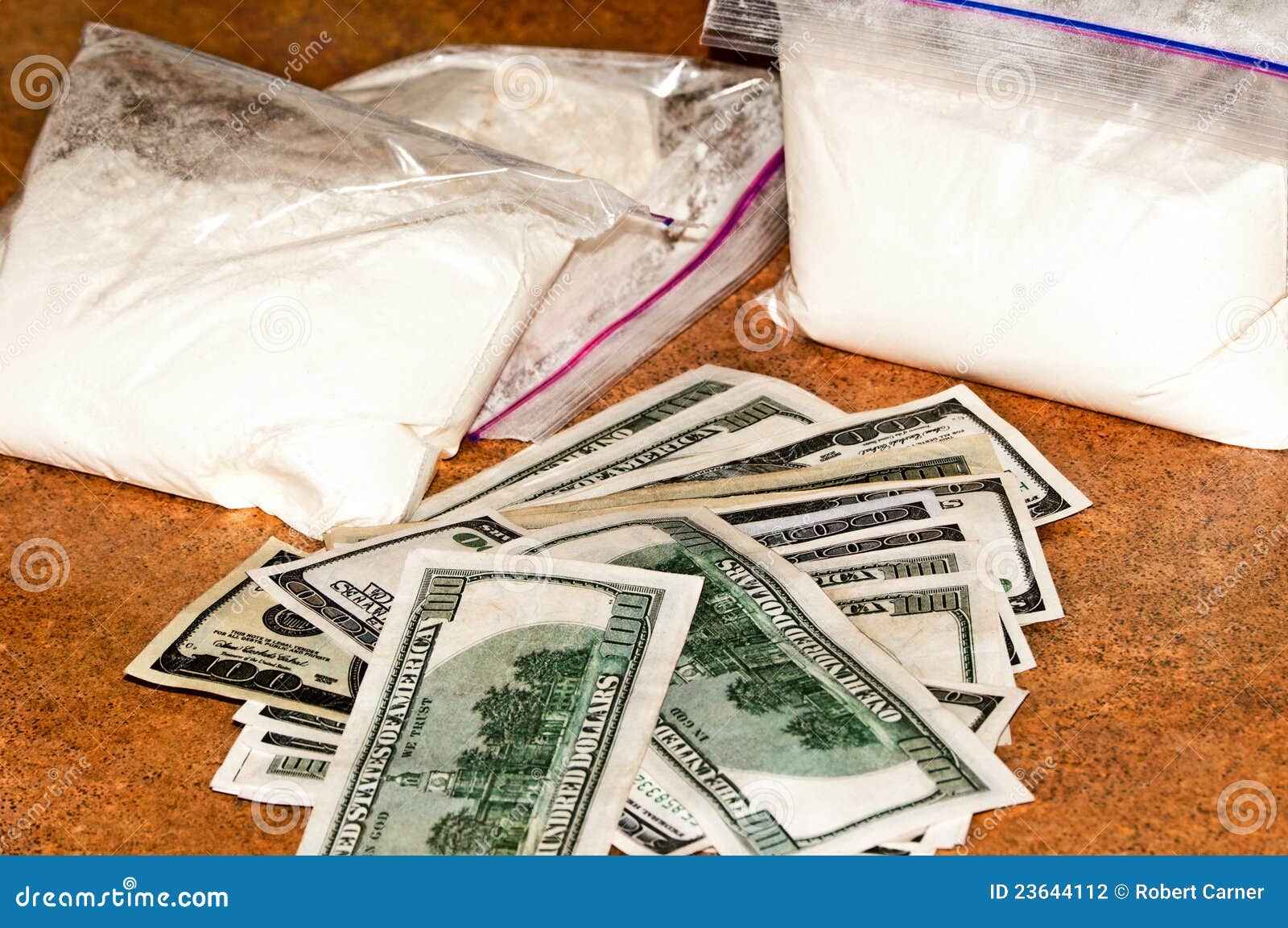 Drug Deal Reinactment stock photo. Image of concept, dollars - 23644112