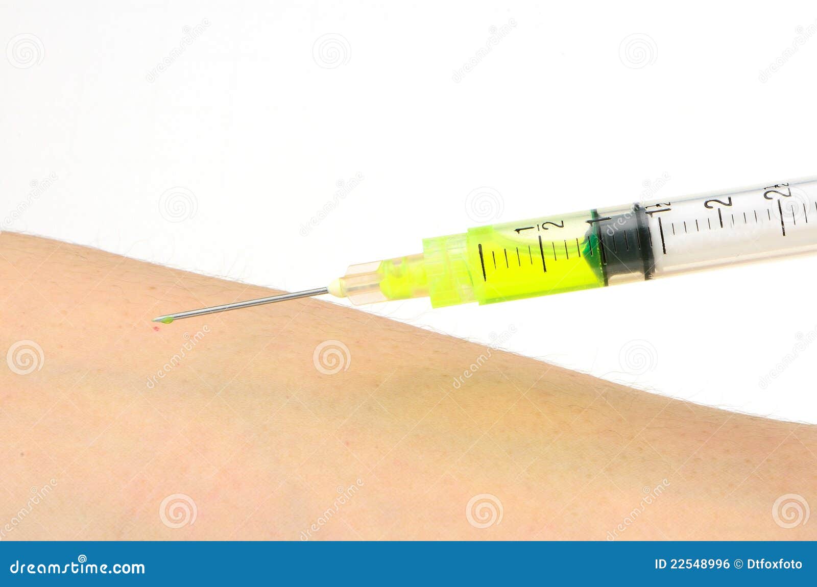Drug Injection arm stock photo. Image of pharmaceutical - 22548996