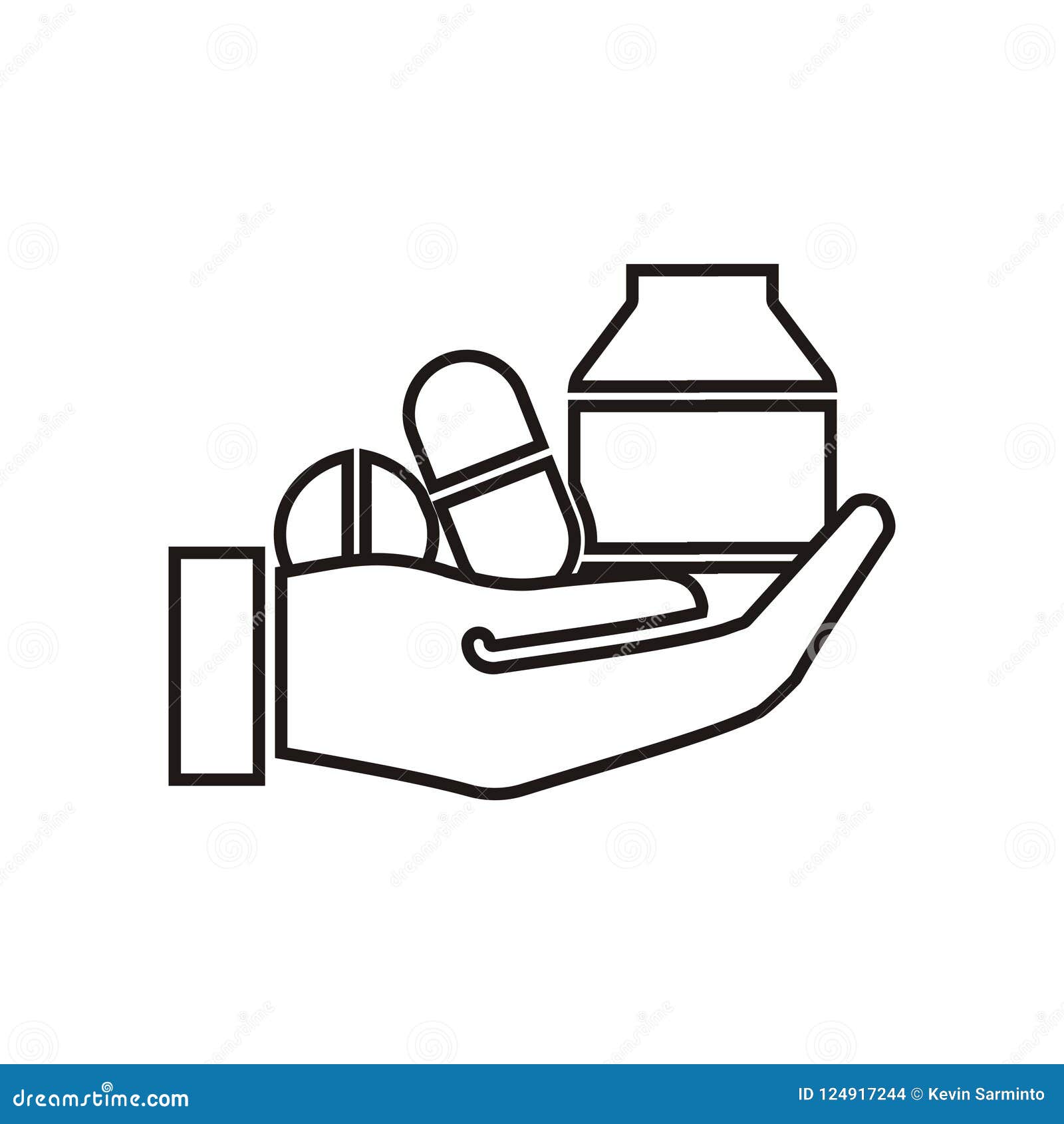 Drug medicine logo stock vector. Illustration of healthcare - 124917244