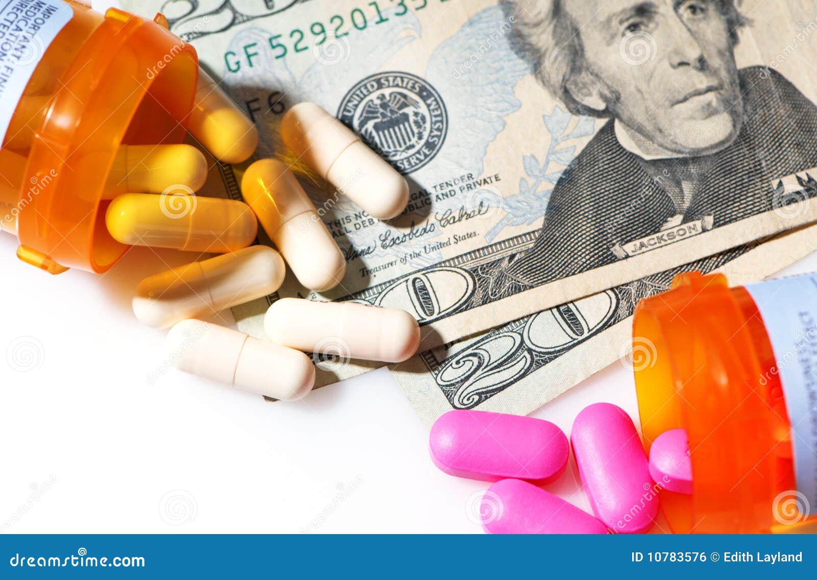 Drug Money stock photo. Image of expense, bottle, prescription - 10783576