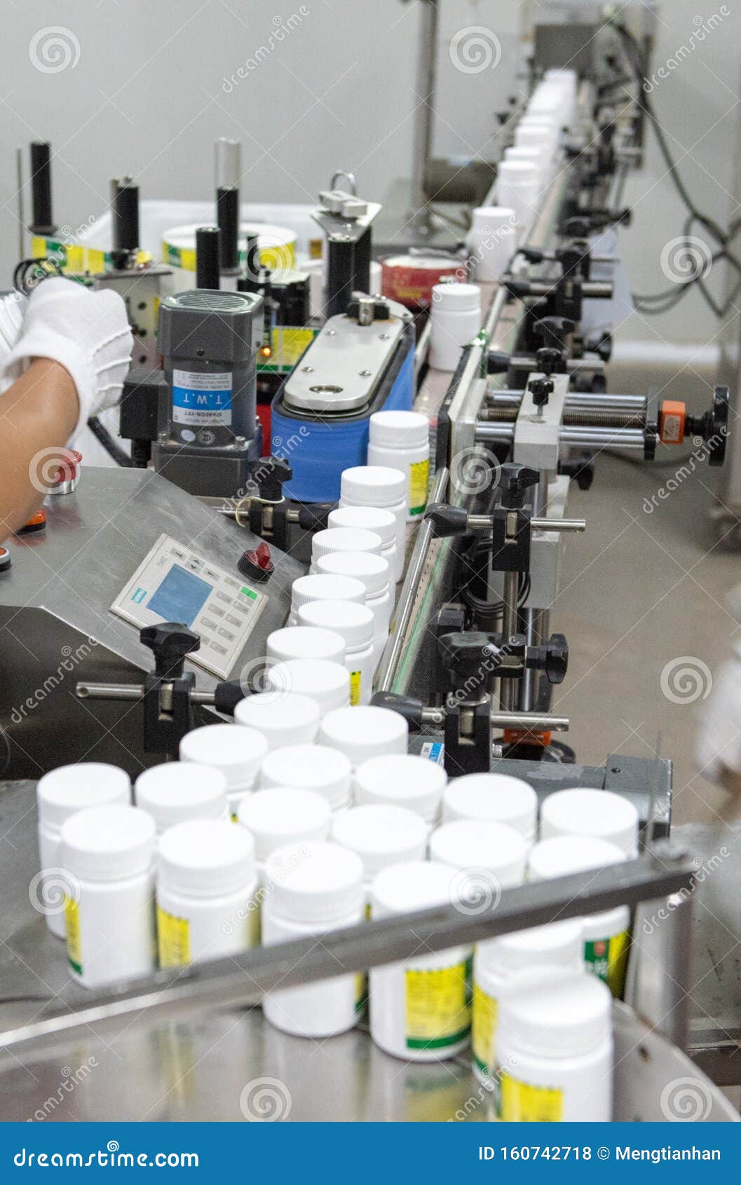 Pharmaceutical Packaging-Assembly Line Editorial Stock Photo - Image of ...