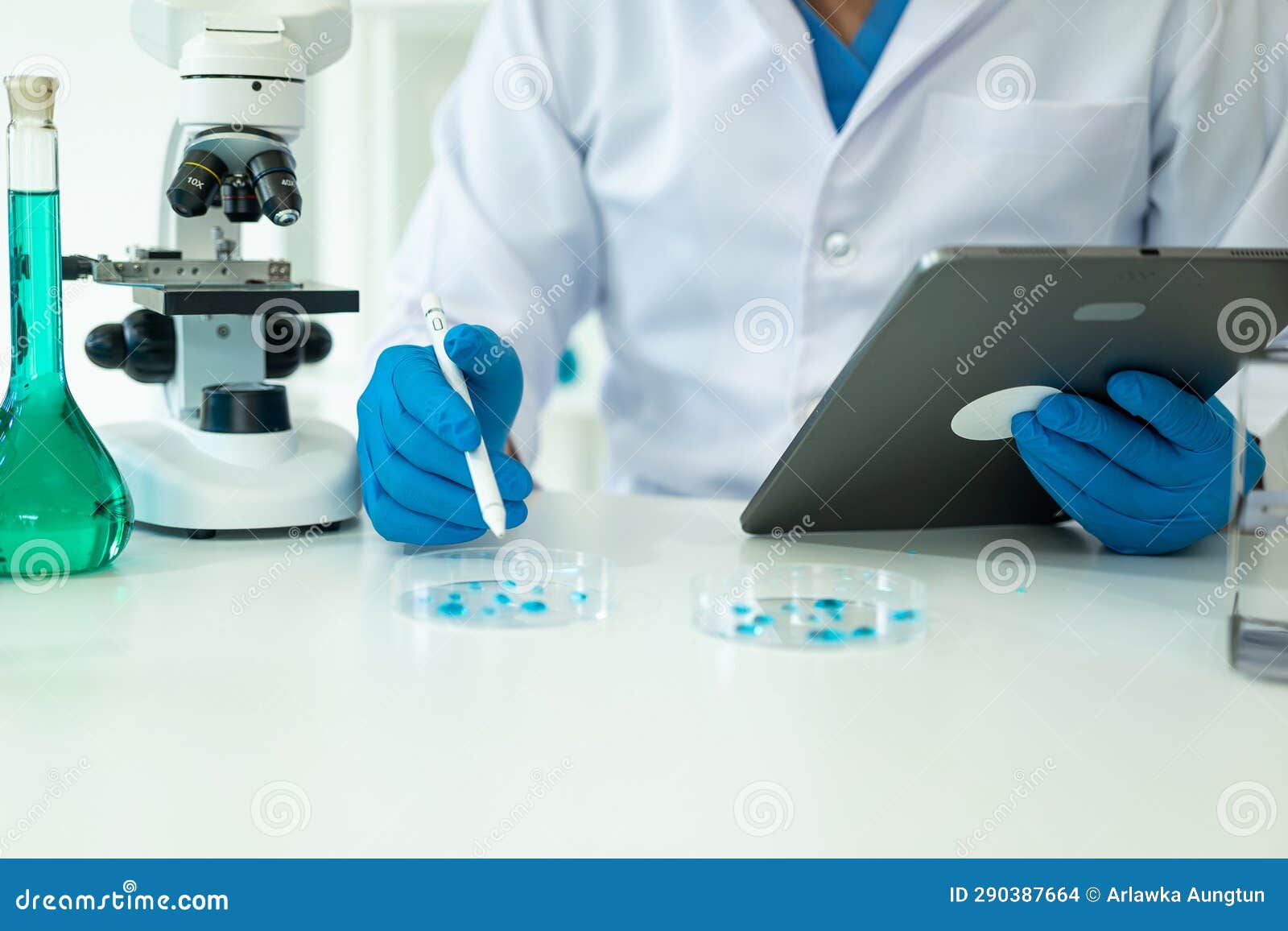 Drug Research in Chemistry Lab, Chemical Scientist Working with ...