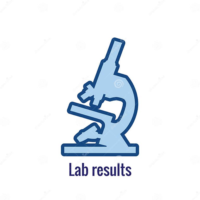 Drug Testing and Process Icon Vector Graphic W Rounded Edges Stock ...