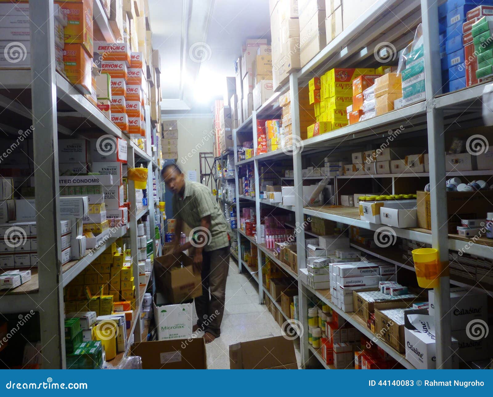 Drug warehouse editorial stock photo. Image of foreman - 44140083