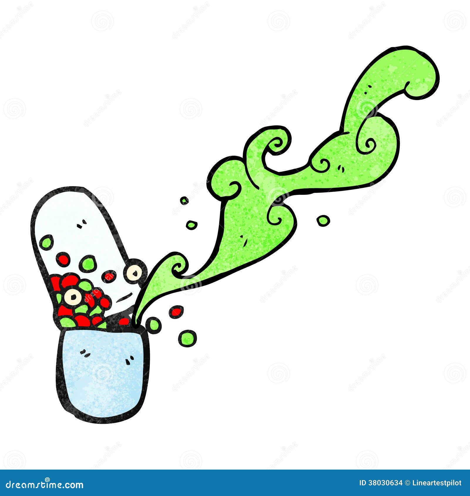 Drugs cartoon character stock vector. Illustration of drugs - 38030634