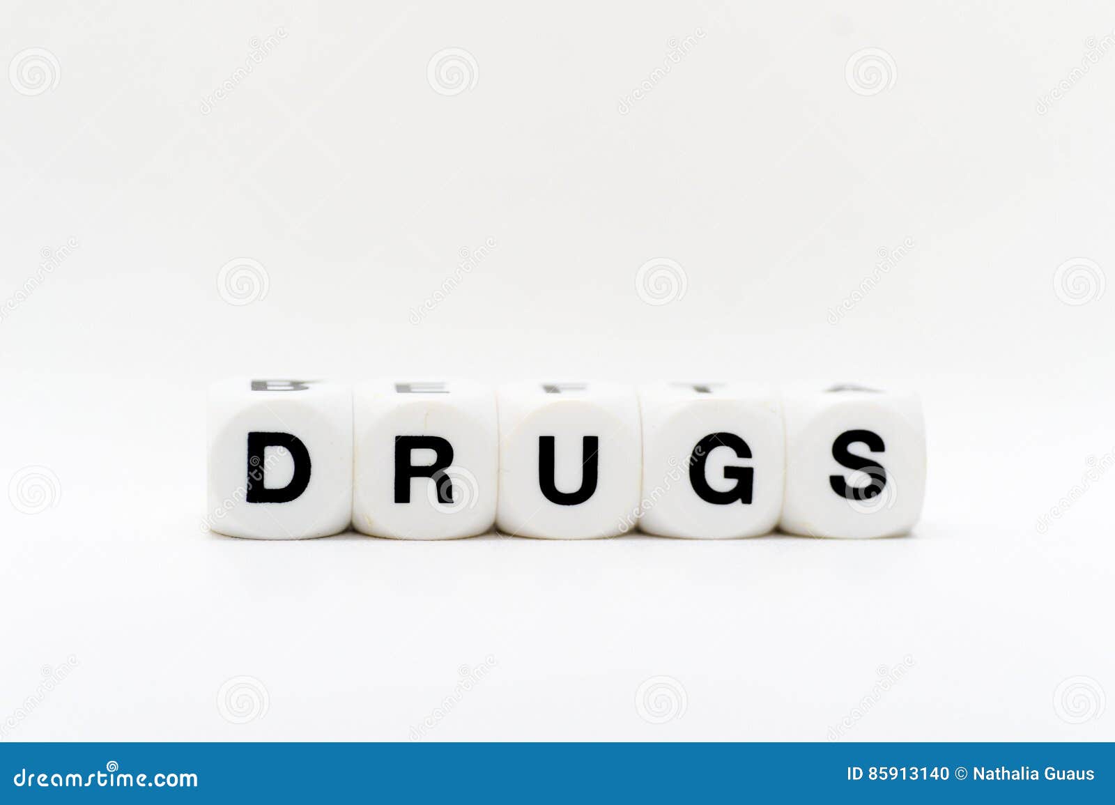 Sin Drogas, Spanish Text For No Drugs Text On Red Traffic Sign Royalty ...