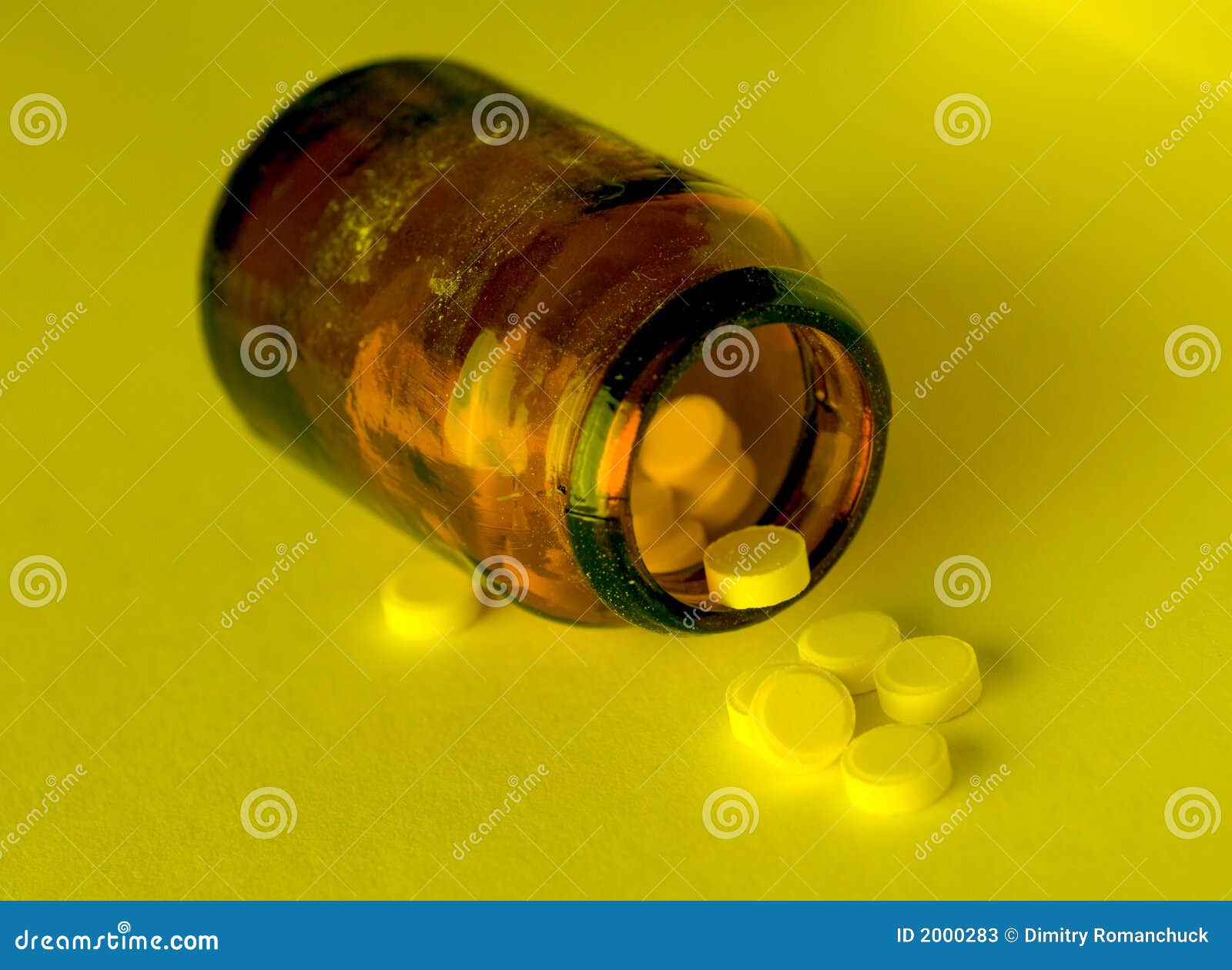 Drugs in a glass bottle stock image. Image of druggist - 2000283