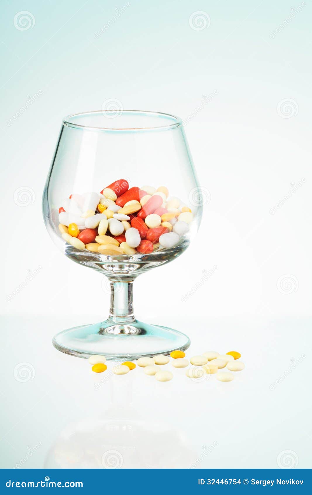 Drugs in glass stock photo. Image of medical, bright - 32446754