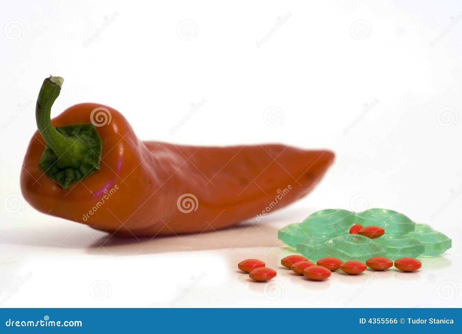 Drugs Or Healthy Food Picture. Image: 4355566