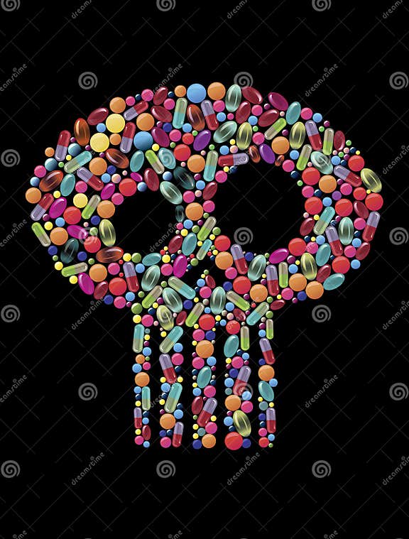 Drugs kills stock vector. Illustration of capsule, medical - 12318568