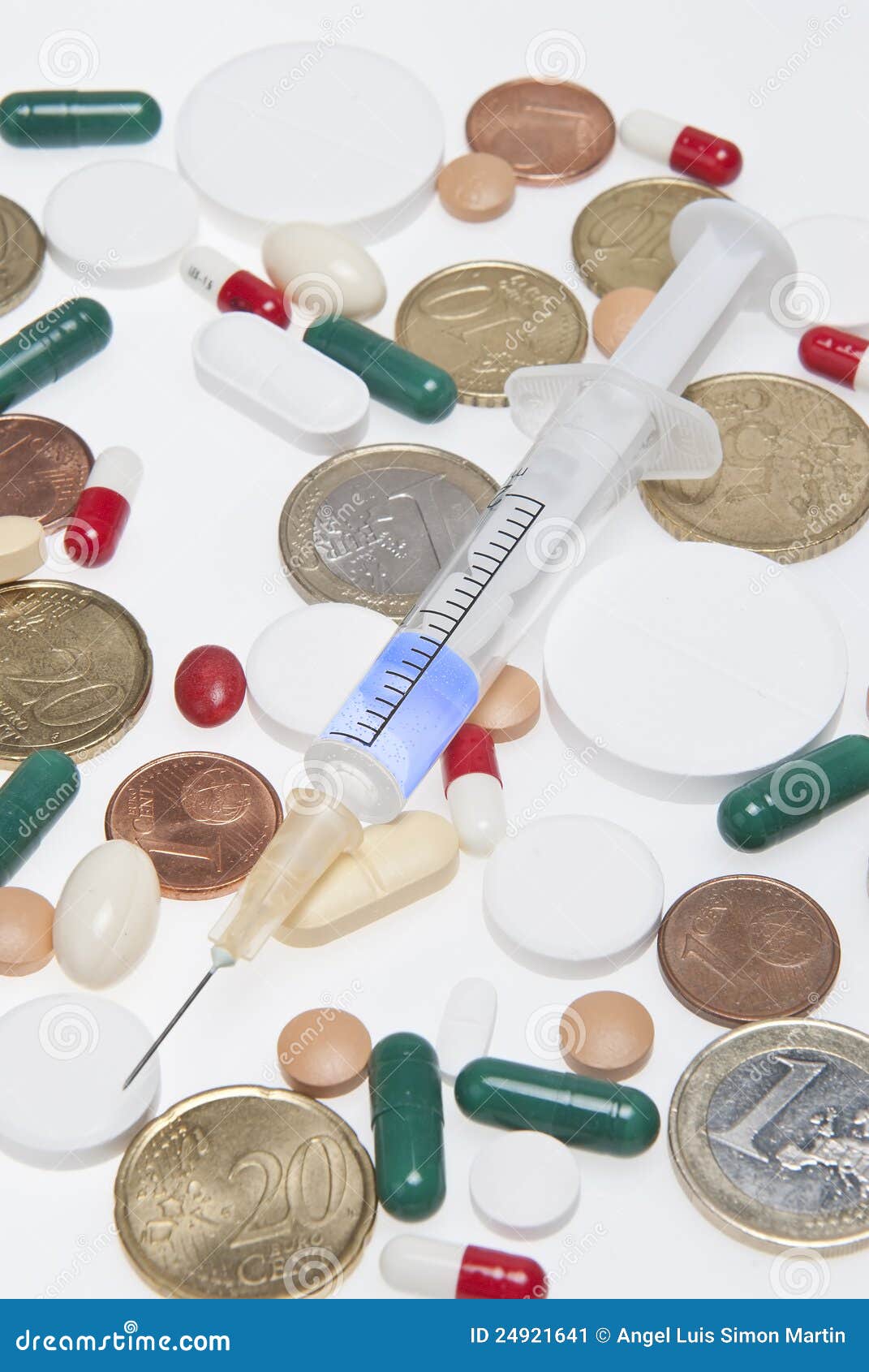 Drugs and money. stock image. Image of addiction, business - 24921641