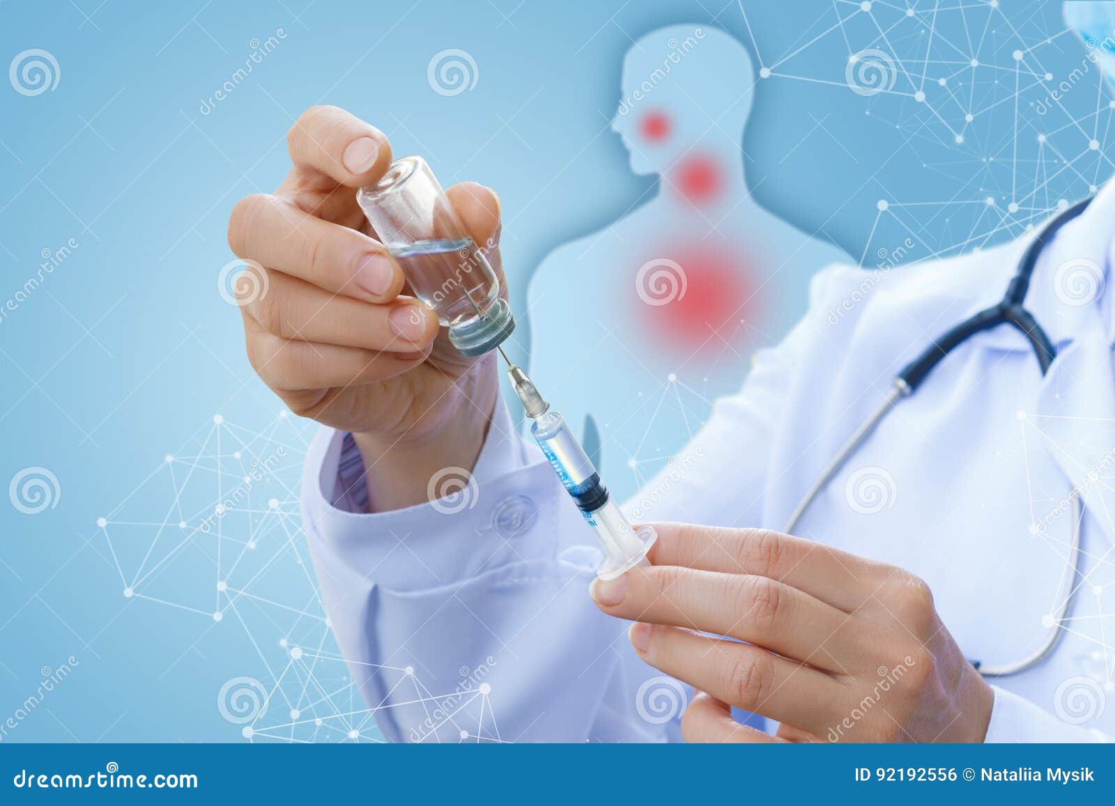 Drugs for Vaccination of the Patient. Stock Photo - Image of care, dose ...