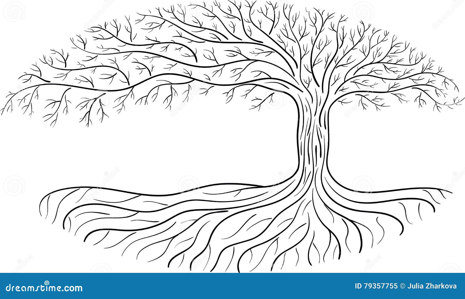Yggdrasil Tree Of Life. World Tree Of Viking And Norse Mythology ...