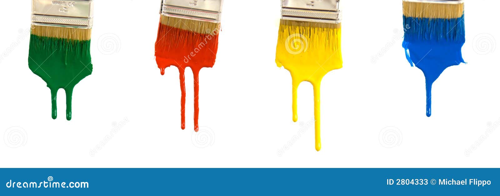 Druipende Verf stock afbeelding. Afbeelding bestaande uit blauw - 2804333