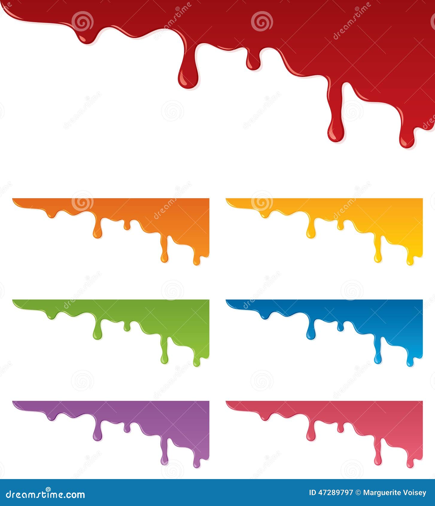 Druipende Verf vector illustratie. Illustration of groen - 47289797