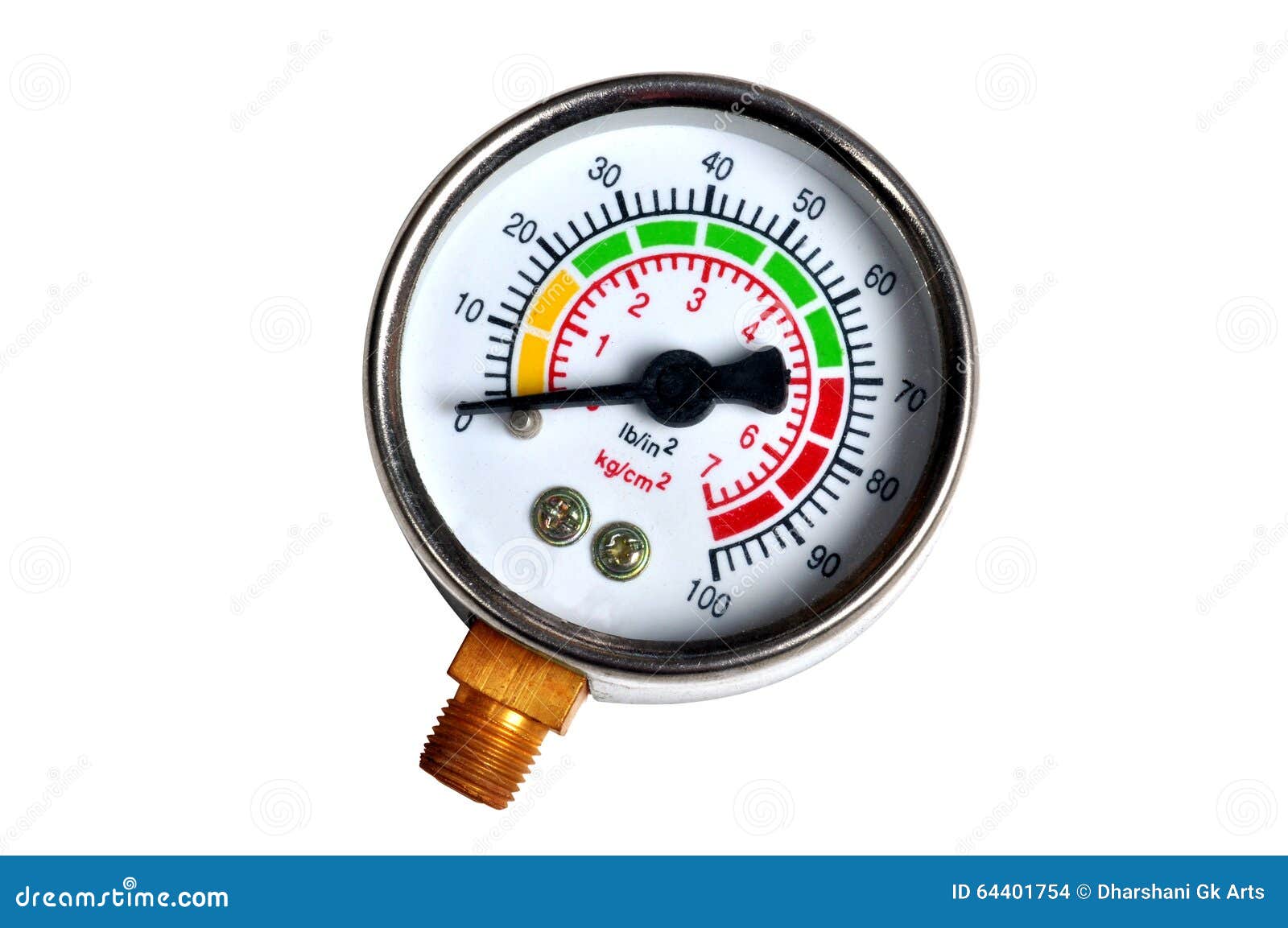 Drukmeters stock foto. Image of meter, symbool, metaal - 64401754