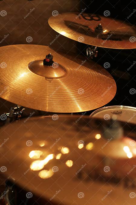 Drum cymbals stock image. Image of close, shine, cymbal - 62360315
