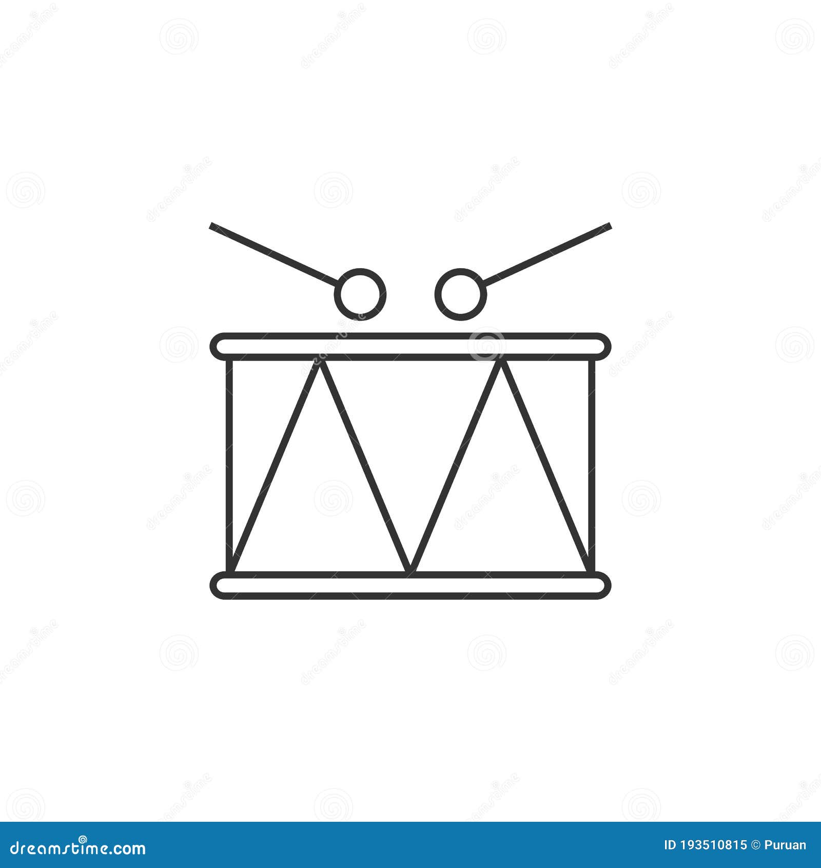Outline icon - Drums stock vector. Illustration of technology - 193510815 Outline icon - Drums stock vector. Illustration of technology - 193510815