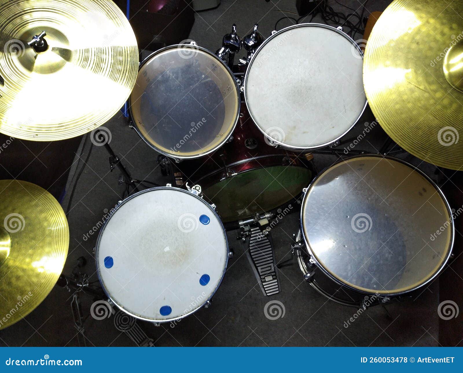 Drum kit. Drums stock photo. Image of classical, drums - 260053478