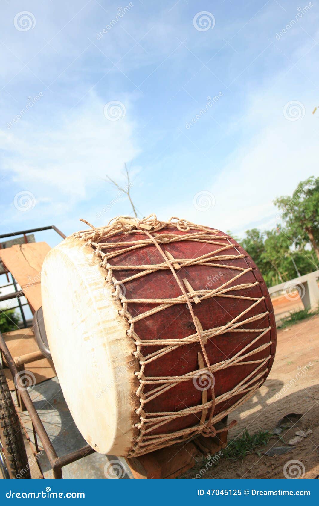 Drum stock image. Image of tabor, local, buddhist, drum - 47045125