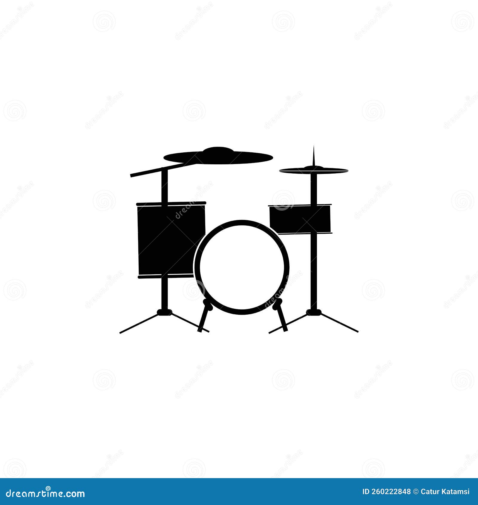 Drum logo icon vector stock illustration. Illustration of design ...