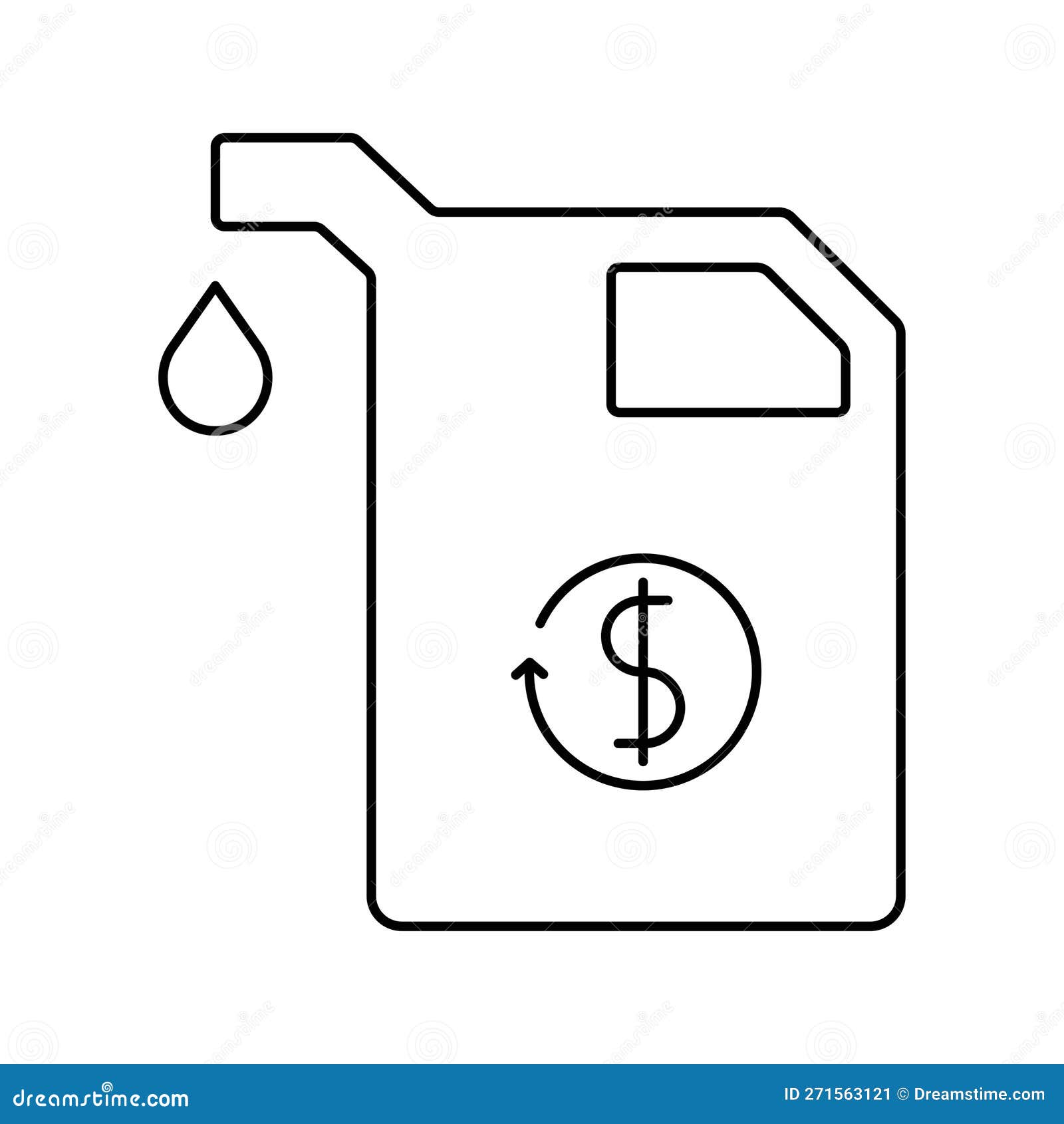 Drum, Oil Pot, Oil Drum, Fuel Drum or Pot Icon Stock Vector ...