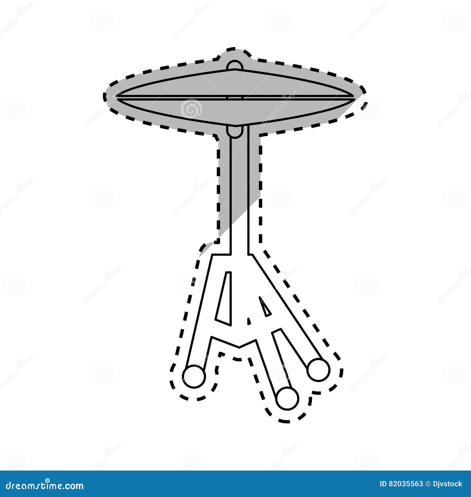 Drum Plates Music Instrument Stock Vector - Illustration of audio ...