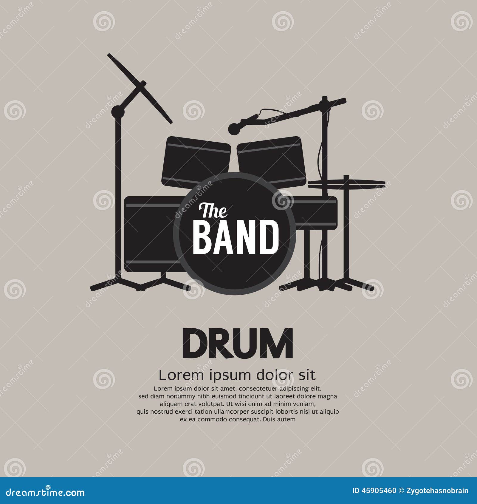 Drum Set Logos