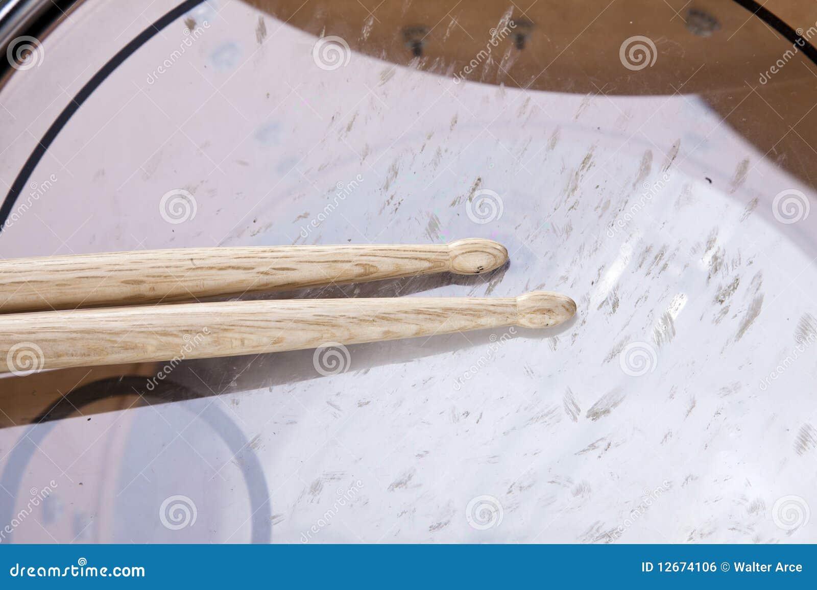 Drum Sticks Prepared for Playing Stock Photo - Image of modern, concert ...