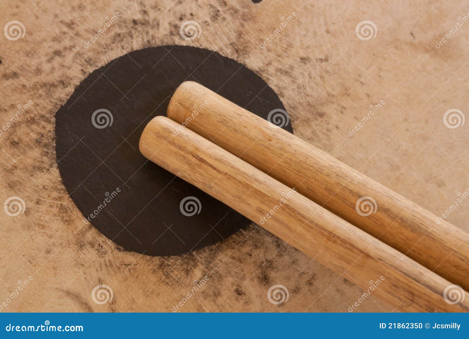 Drum Sticks Prepared for Playing Stock Photo - Image of drumstick ...