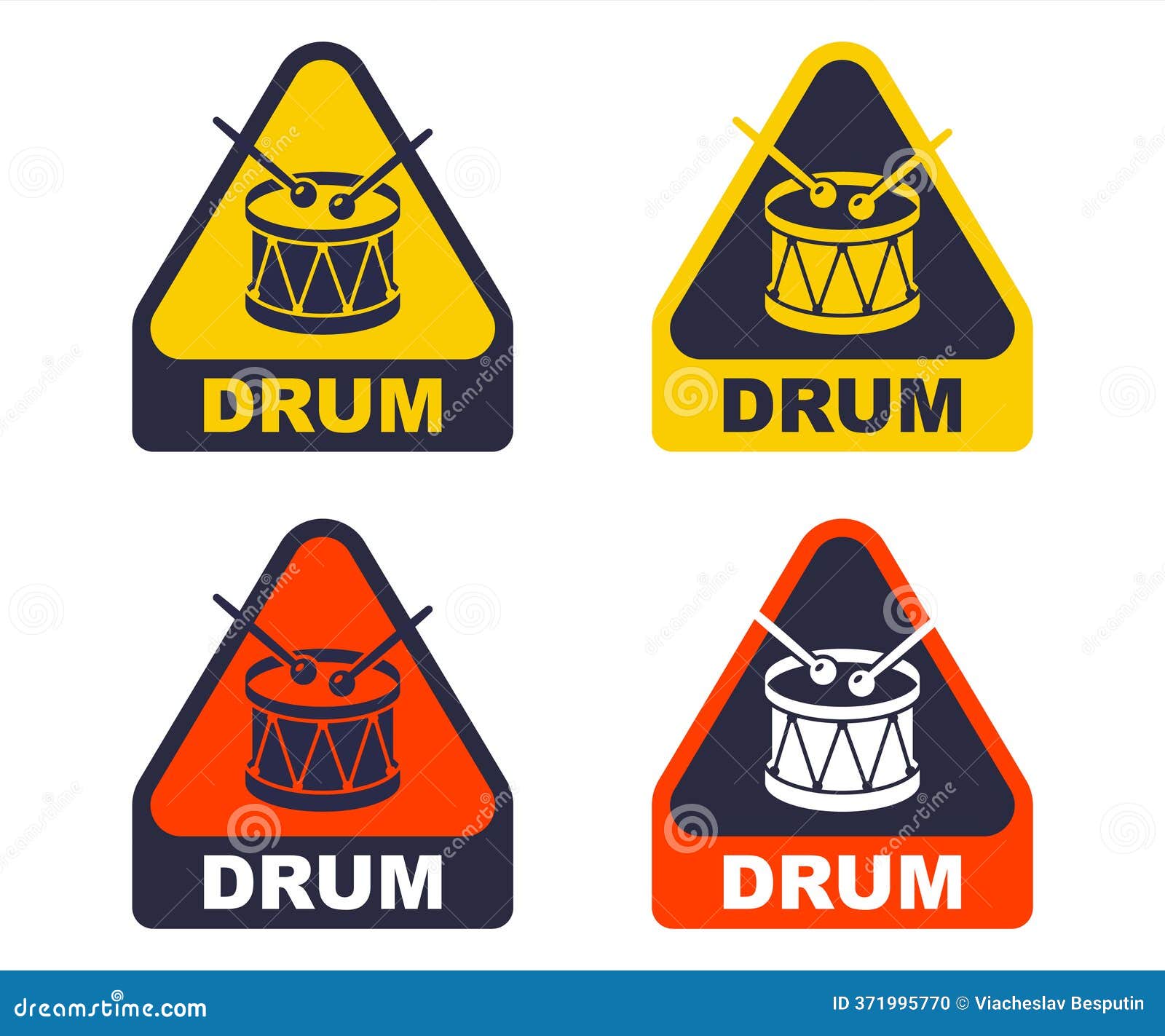 Drum Set Vector | CartoonDealer.com #22908872