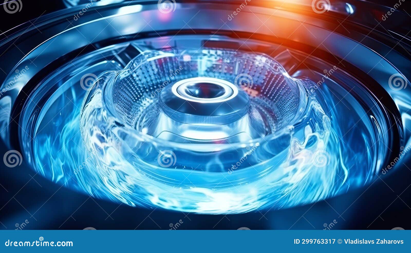 The Drum of the Washing Machine in Motion, Transmitting the Dynamics of ...