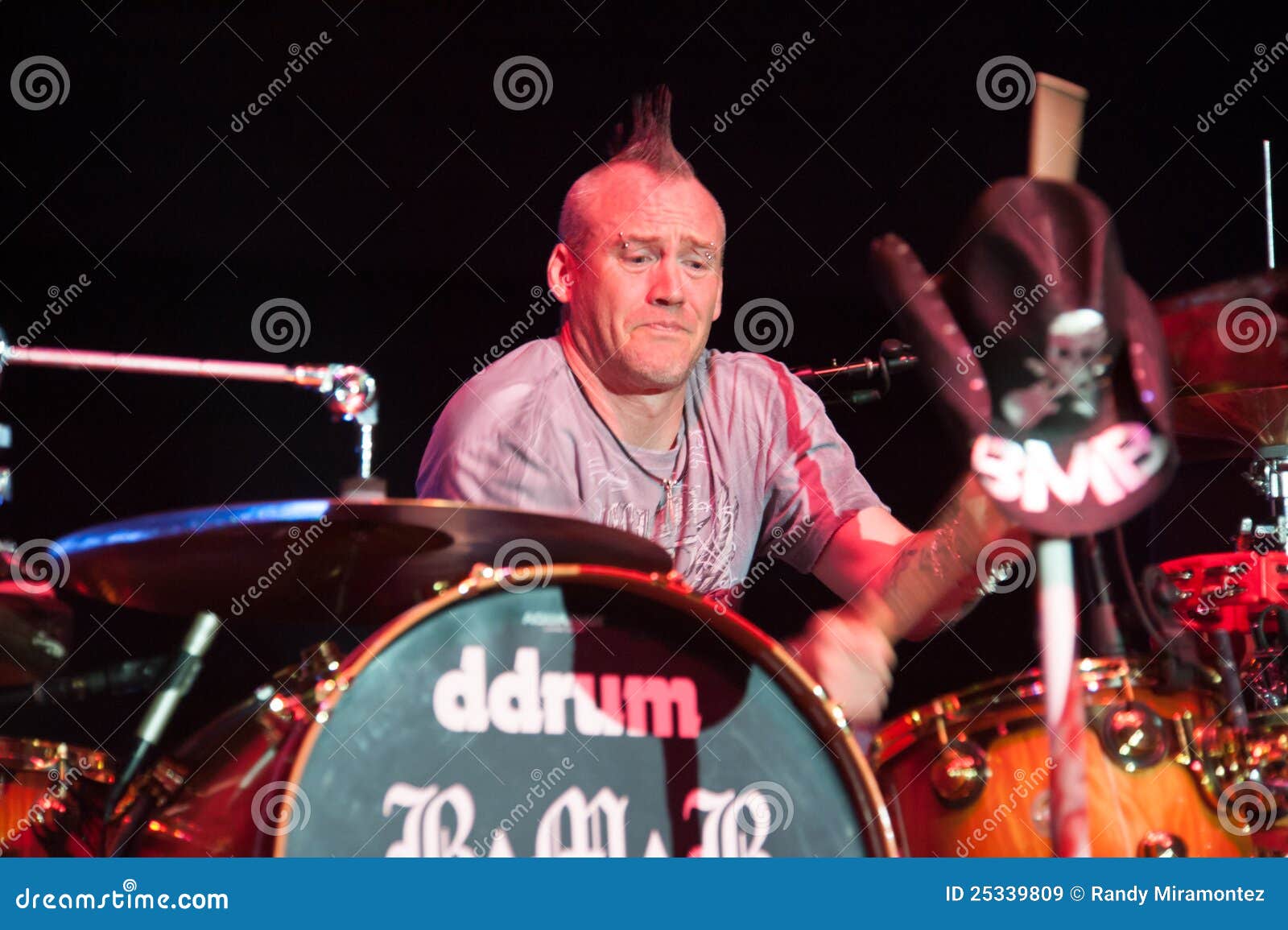 Drummer editorial stock image. Image of entertainment - 25339809
