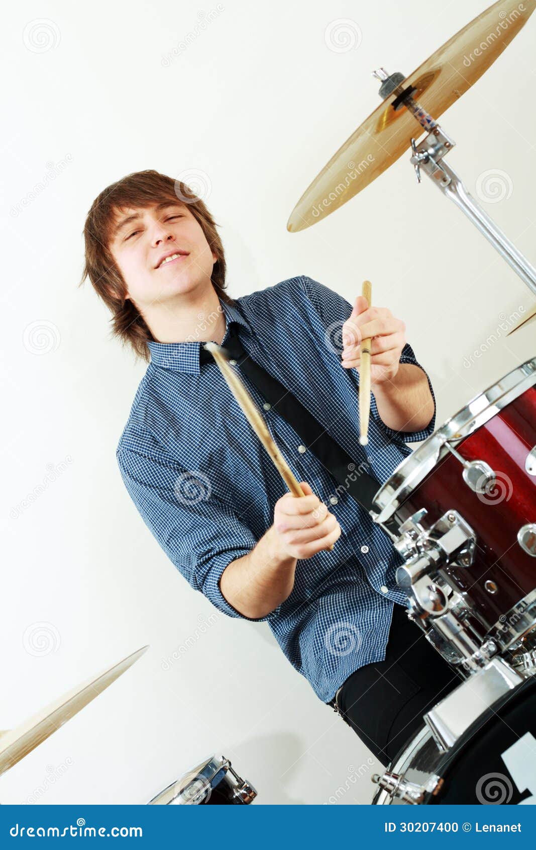 Drummer man stock photo. Image of beat, instrument, people - 30207400