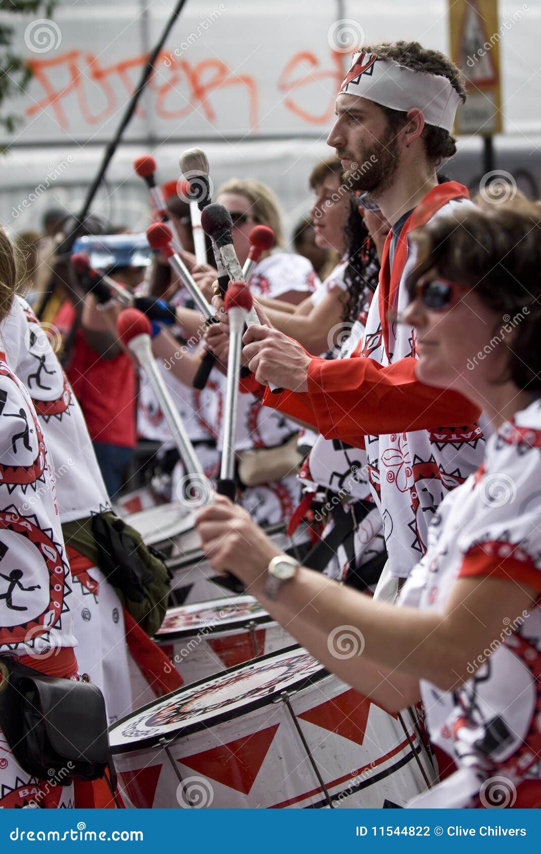Drummers from Batala Banda De Percussao Editorial Photography - Image ...