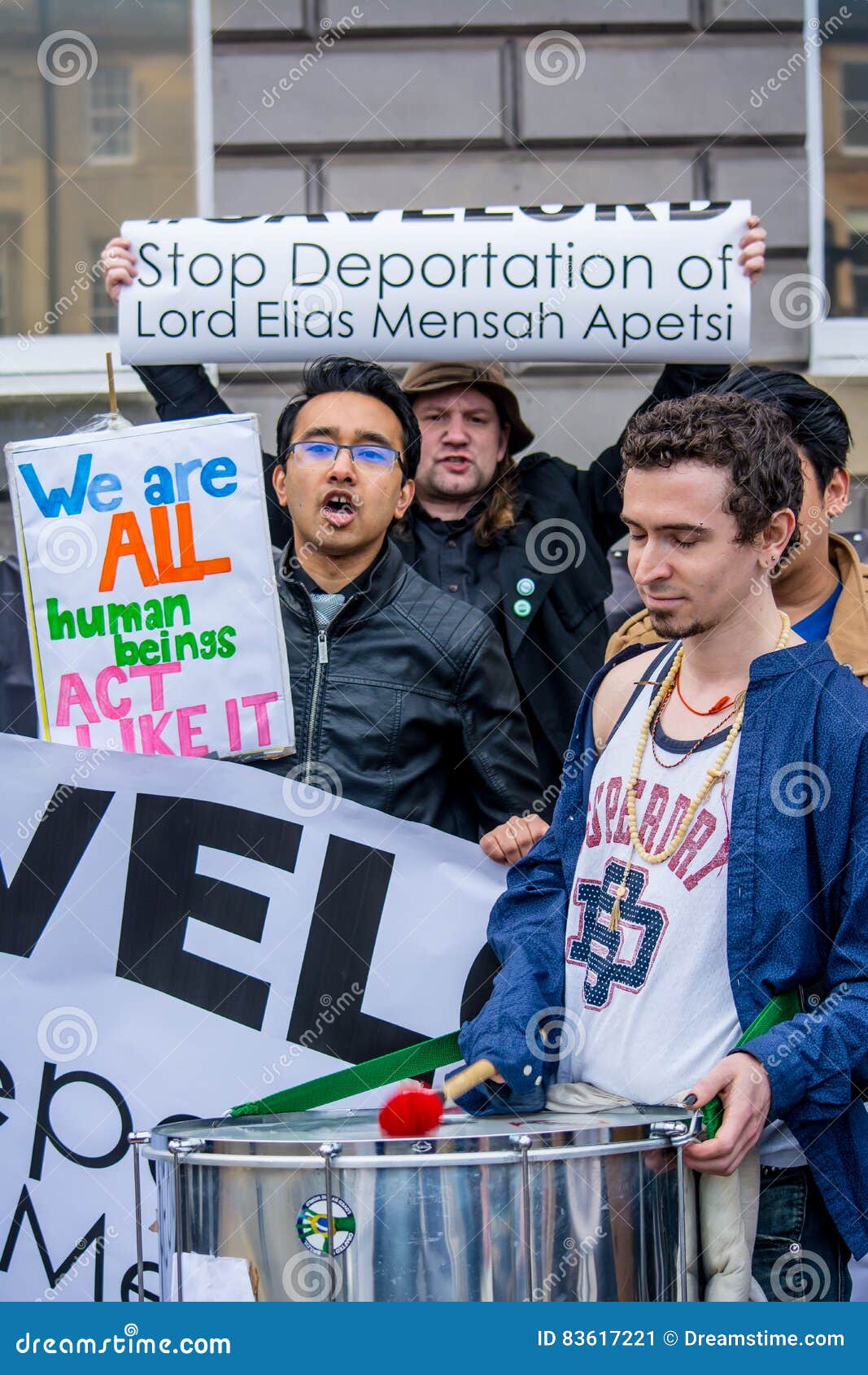 Drums editorial photo. Image of protest, political, deport - 83617221