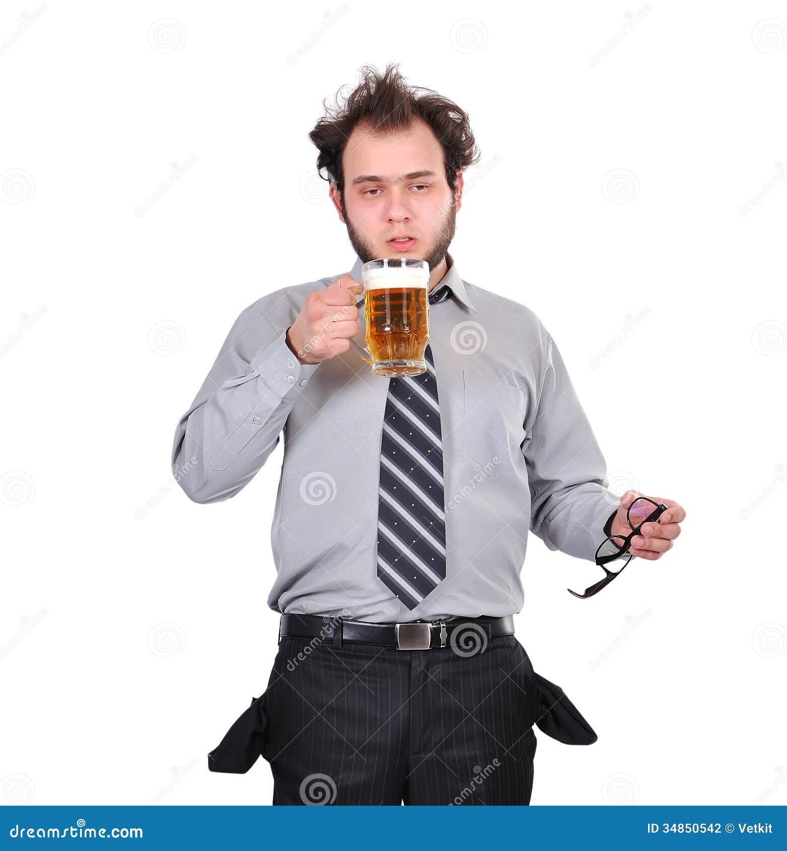 Drunk businessman stock photo. Image of friendly, alcohol - 34850542