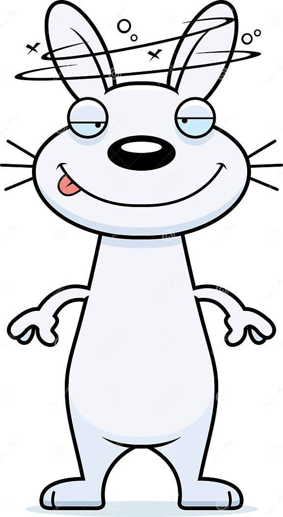 Drunk Cartoon Rabbit stock vector. Illustration of cartoon - 47479840