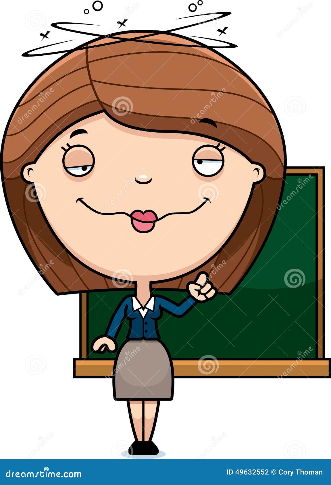 Drunk Cartoon Teacher stock vector. Illustration of smiling - 49632552