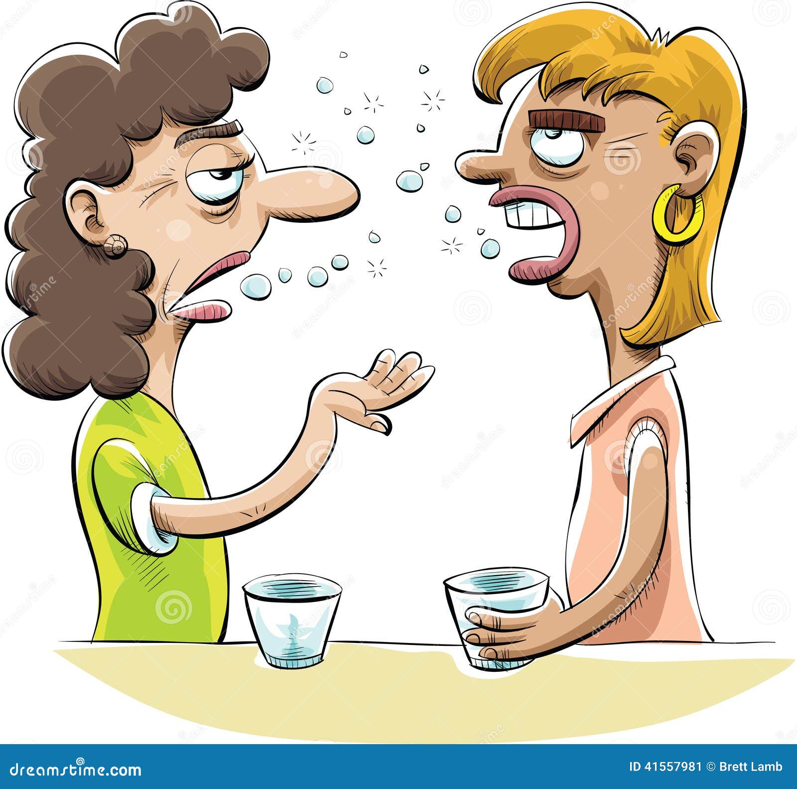 Drunk Gossip stock illustration. Illustration of alcoholism - 41557981