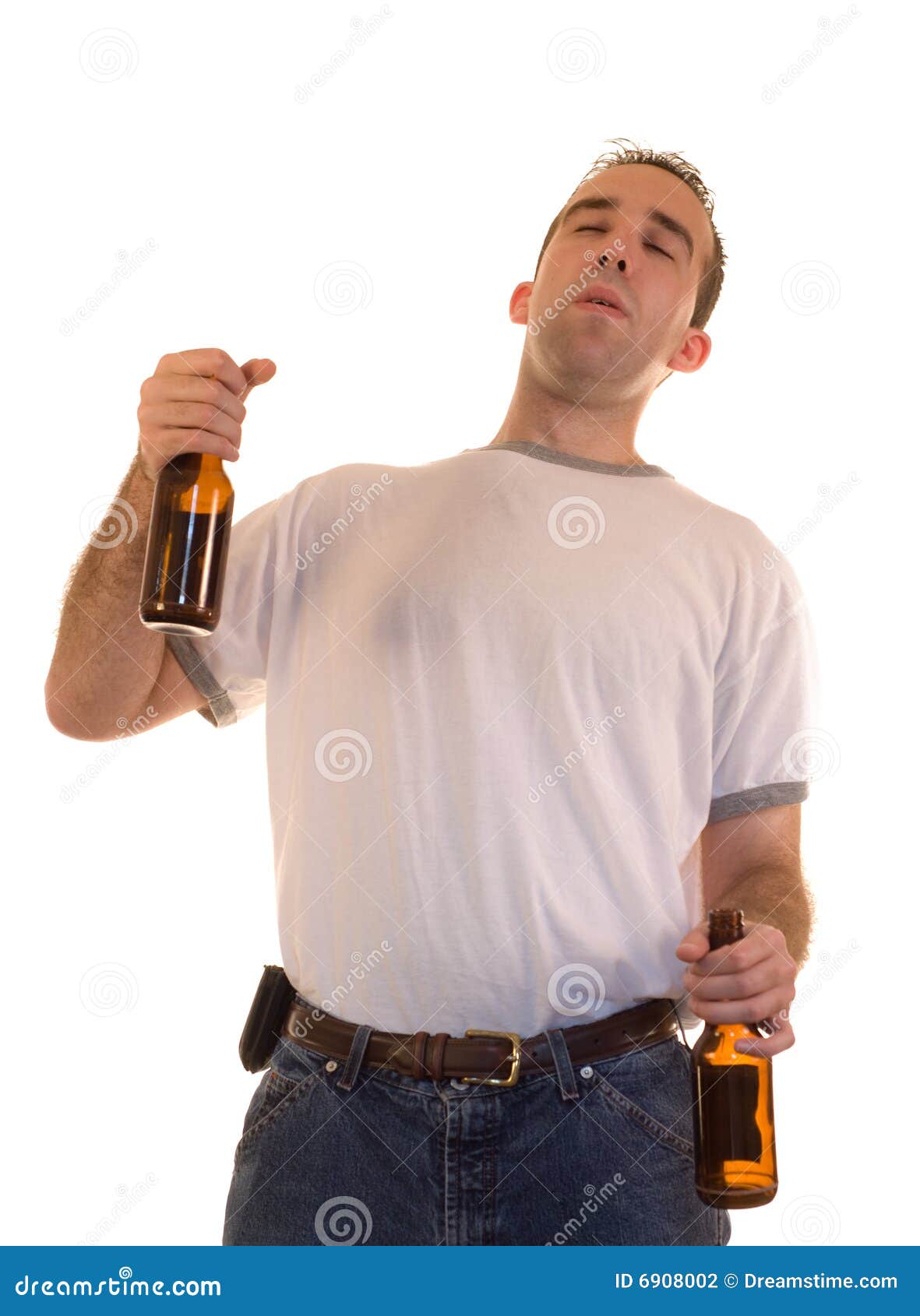 Drunk Male stock photo. Image of bottle, awkward, caucasian - 6908002