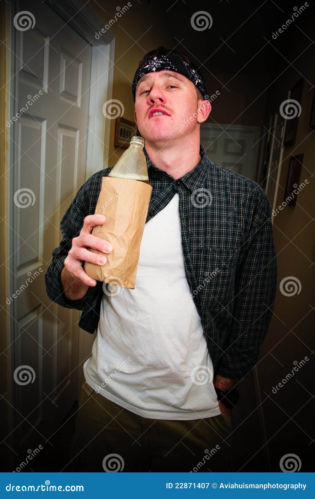 Drunk Man Drinking Alcohol stock image. Image of bottle - 22871407
