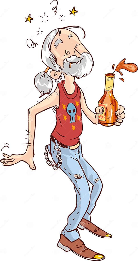 Drunk man stock vector. Illustration of alcoholic, white - 55254296