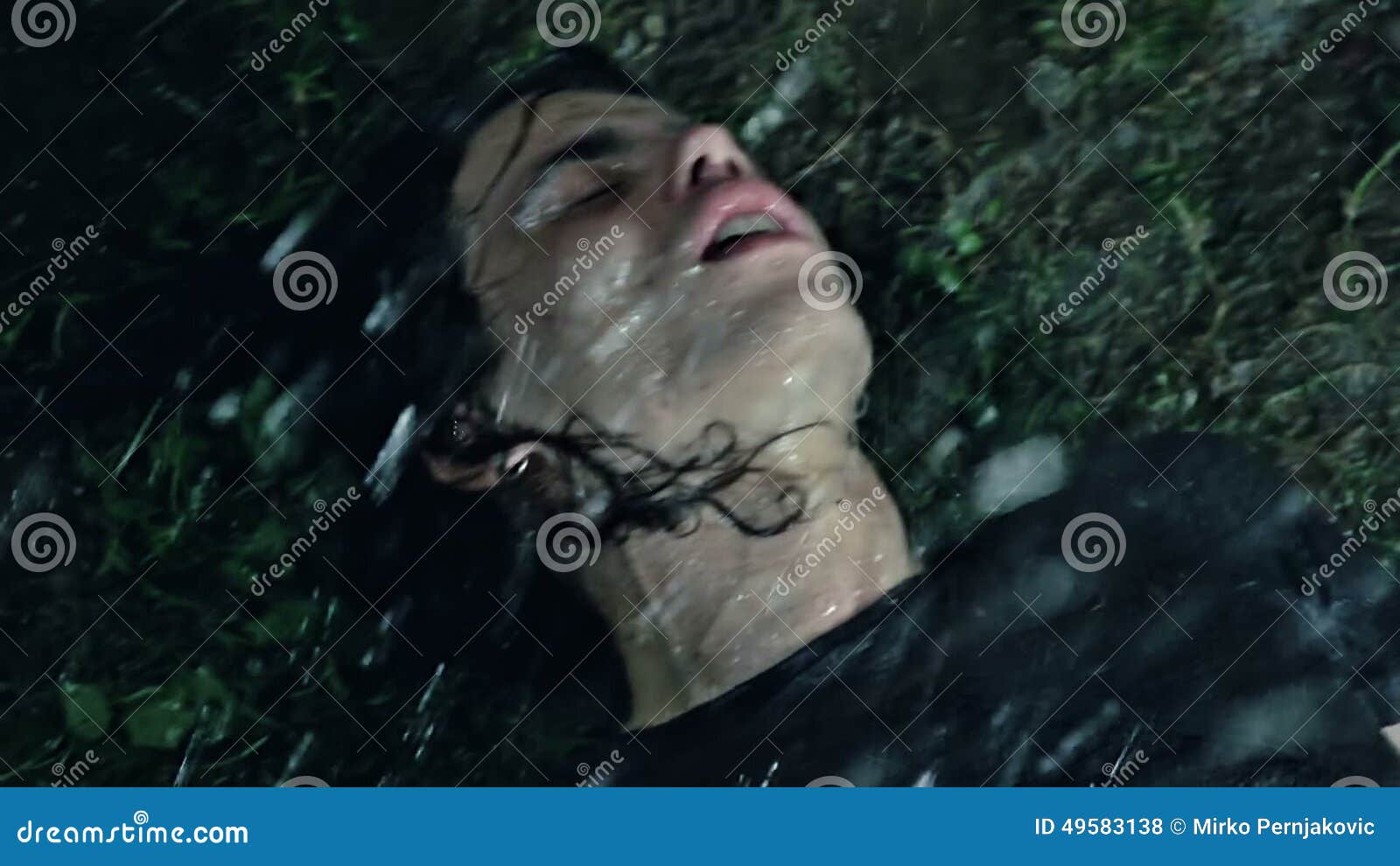 Drunk People Outside in the Mud and Rain Stock Footage - Video of ...