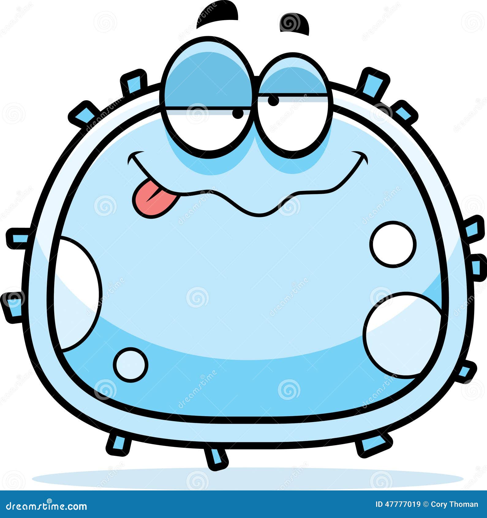 Drunk White Blood Cell stock vector. Illustration of germ - 47777019