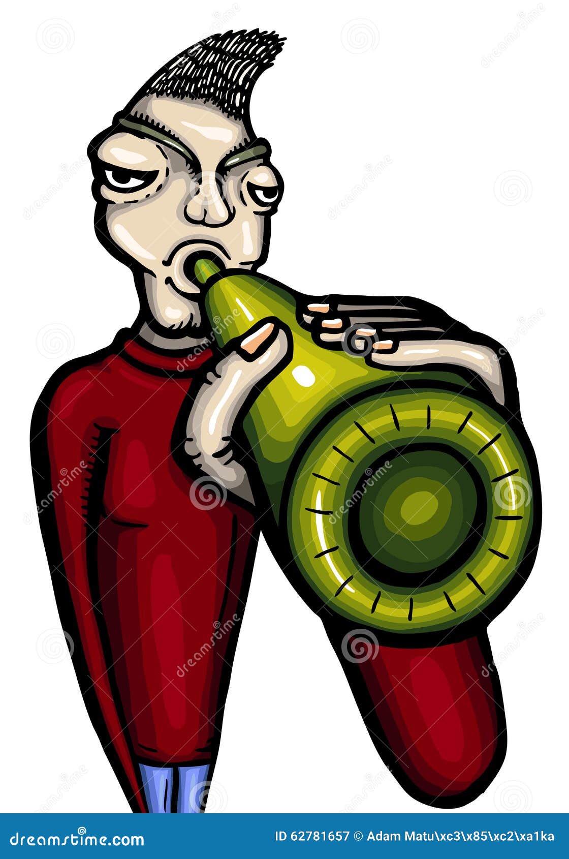 Drunken man stock vector. Illustration of male, drunkenness - 62781657